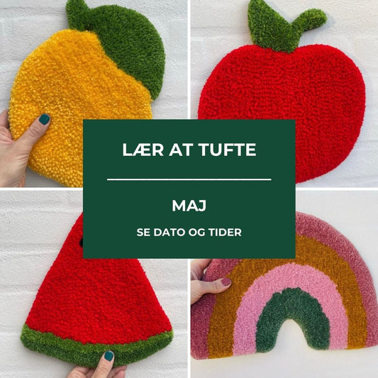 Tufting Studio I Kom og Tuft dit eget tæppe I Book en workshop ...